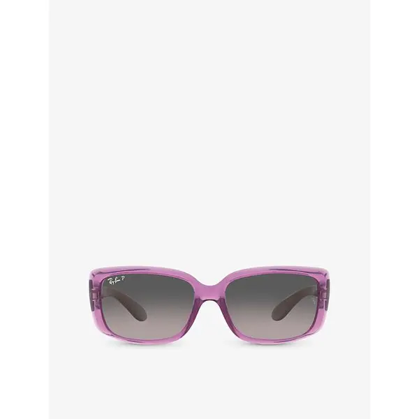 Ray-ban Rectangular Sunglasses - Purple