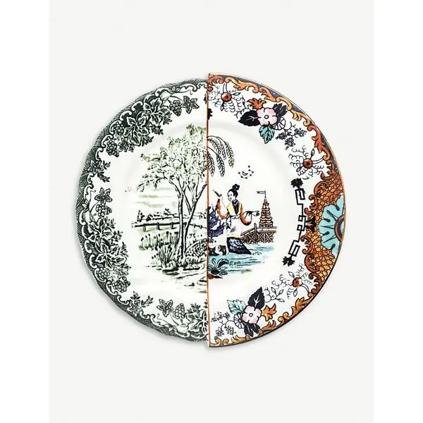 SELETTI Ipazia Hybrid Porcelain Dinner Plate 27.5cm - One-color