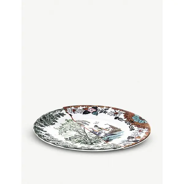 SELETTI Ipazia Hybrid Porcelain Dinner Plate 27.5cm - One-color