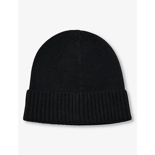 Polo Ralph Lauren Brand-embroidered Wool Beanie - Polo Black