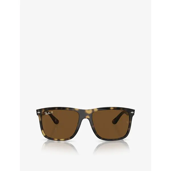 Ray-ban Rb4547 Polished-frame Sunglasses - Brown