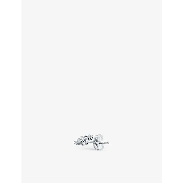 SUZANNE KALAN Firework 18ct White-gold Diamond Earrings