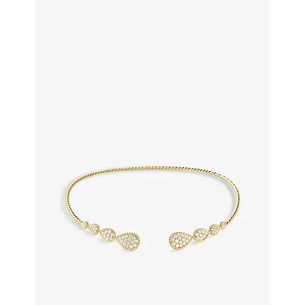 Boucheron Serpent Bohème 18ct Yellow-gold And 2.19ct Diamond Choker Necklace - Yellow Gold