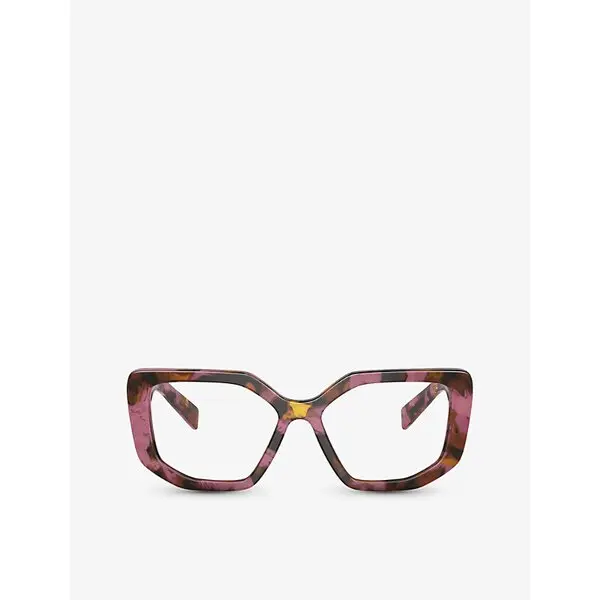 Prada Irregular-frame Acetate Optical Glasses