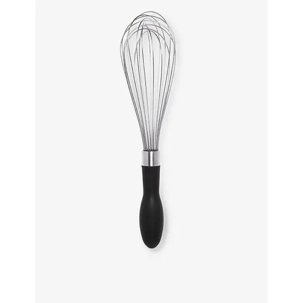 OXO Good Grips 11' Balloon-shape Steel And Silicone Whisk - Silver/black