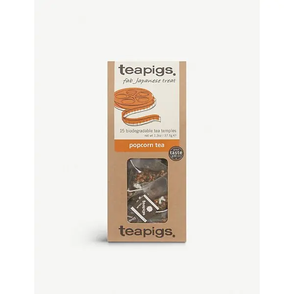 TEAPIGS Popcorn Tea Bags Box Of 15 - One-color