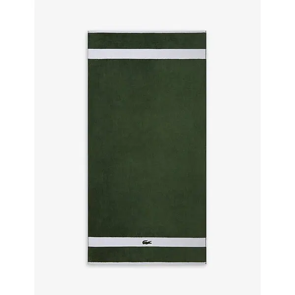 Lacoste Casual Cotton Bath Sheet 140x70cm - Vert