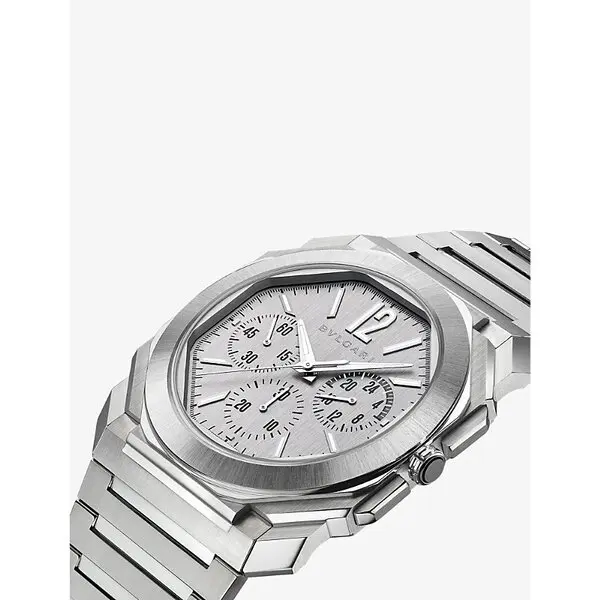 BVLGARI Octo Finissimo Chronograph Gmt Bracelet Watch