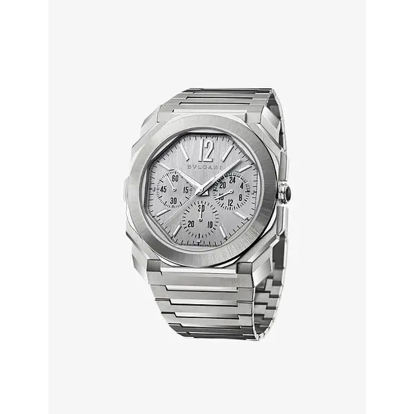 BVLGARI Octo Finissimo Chronograph Gmt Bracelet Watch