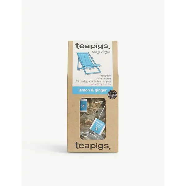 TEAPIGS Lemon And Ginger Tea Temples 5g - One-color