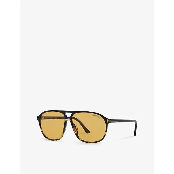 TOM FORD Square-frame Polyamide Sunglasses