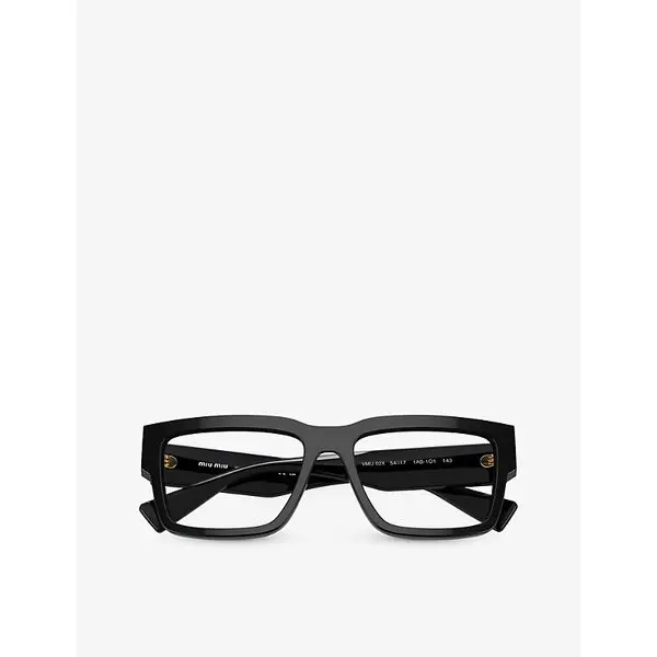Miu Miu Mu 02xv Rectangle Eyeglasses