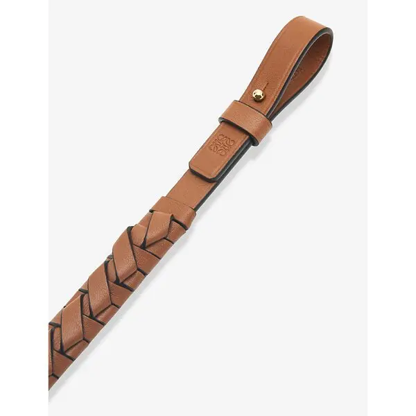 Loewe Braided Leather Bag Strap