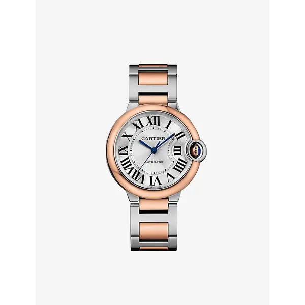 CARTIER Ballon Bleu De Automatic Watch - Rose Gold And Steel