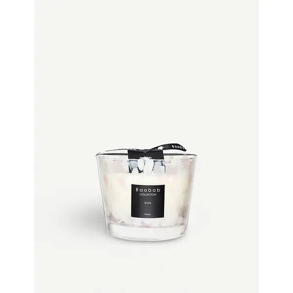 BAOBAB COLLECTION Pearls White Max 10 Scented Candle 500g - One-color