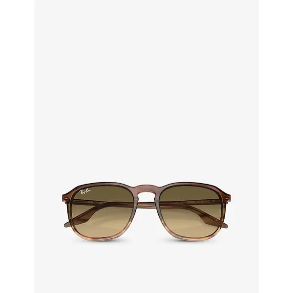 Ray-ban Square-frame Crystal Sunglasses