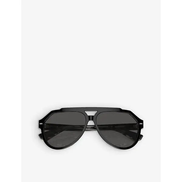 Dolce & Gabbana Dg4452 Aviator-frame Sunglasses