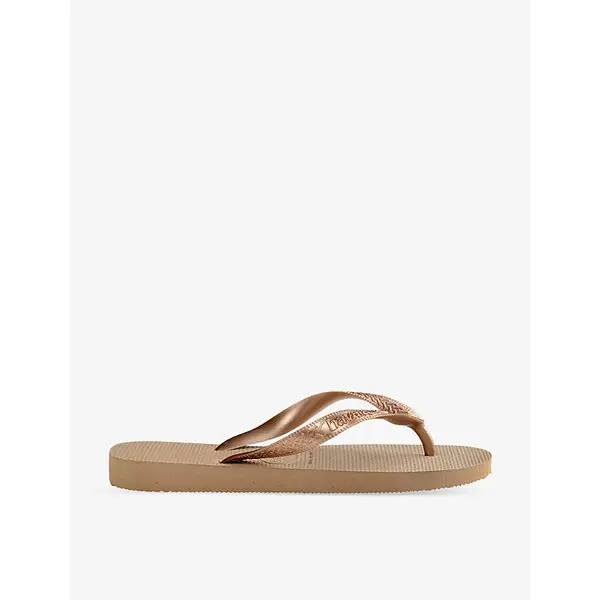 Havaianas Metallic Rubber Flip-flops