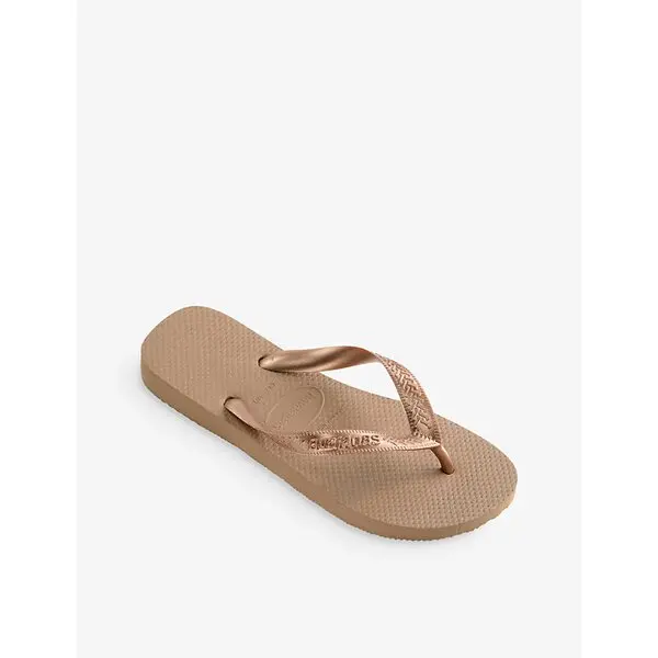 Havaianas Metallic Rubber Flip-flops