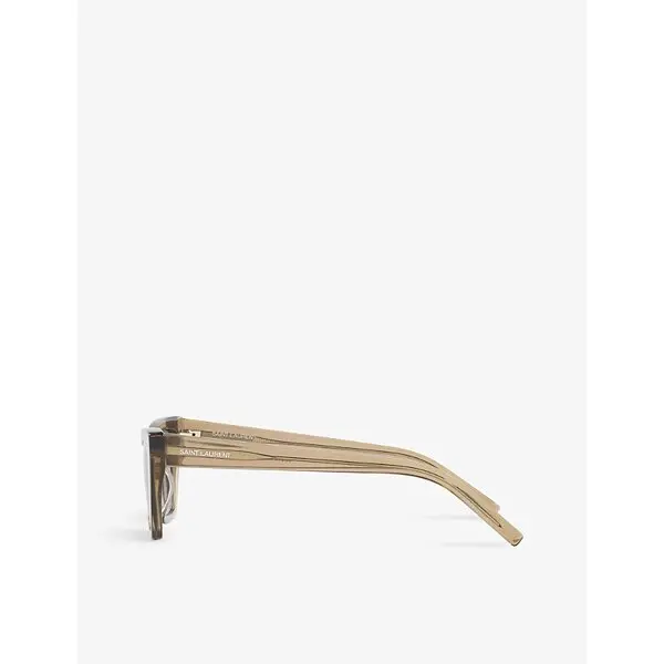 Saint Laurent Sl276 Mica Cat-eye Acetate Sunglasses - Brown