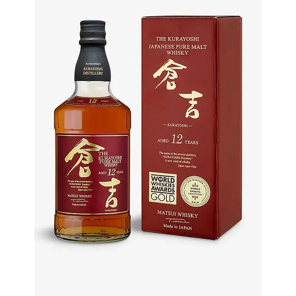KURAYOSHI DISTILLERY Matsui The Kurayoshi 12-year-old Pure-malt Japanese Whisky - One-color