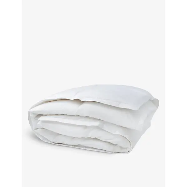 THE WHITE COMPANY Ultimate Symons 10.5 Tog Cotton Sateen And Goose-down Duvet - One-color