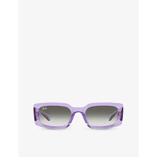 Ray-ban Kiliane Rectangle-frame Sunglasses - Purple