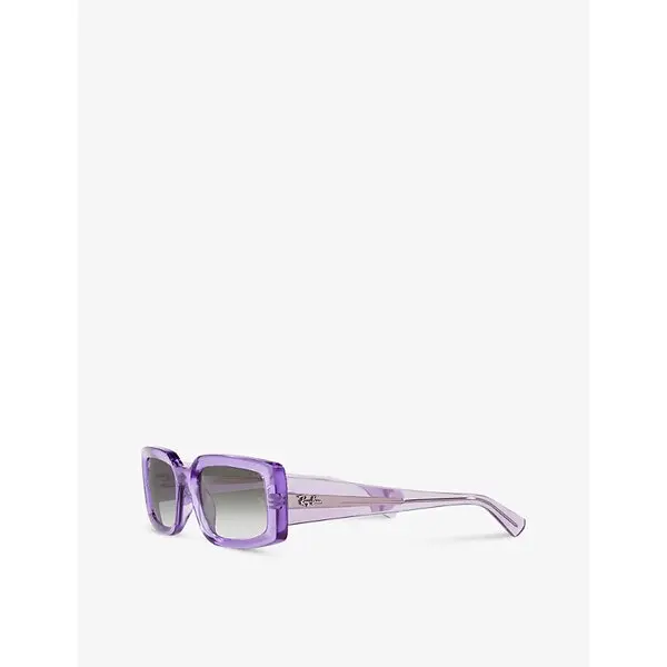 Ray-ban Kiliane Rectangle-frame Sunglasses - Purple