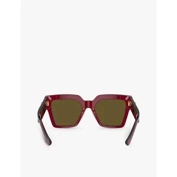 Versace Ve4458 Butterfly-frame Sunglasses - Red