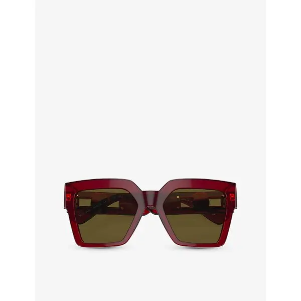 Versace Ve4458 Butterfly-frame Sunglasses - Red
