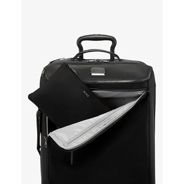 Tumi Branded Nylon Tote - Black/gunmetal