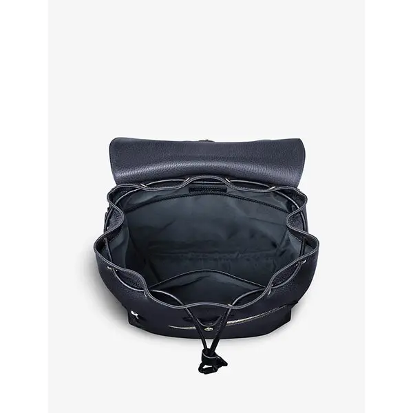 ASPINAL OF LONDON Reporter Leather Backpack