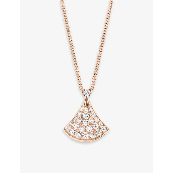 BVLGARI Divas' Dream Diamond Necklace - Rose Gold