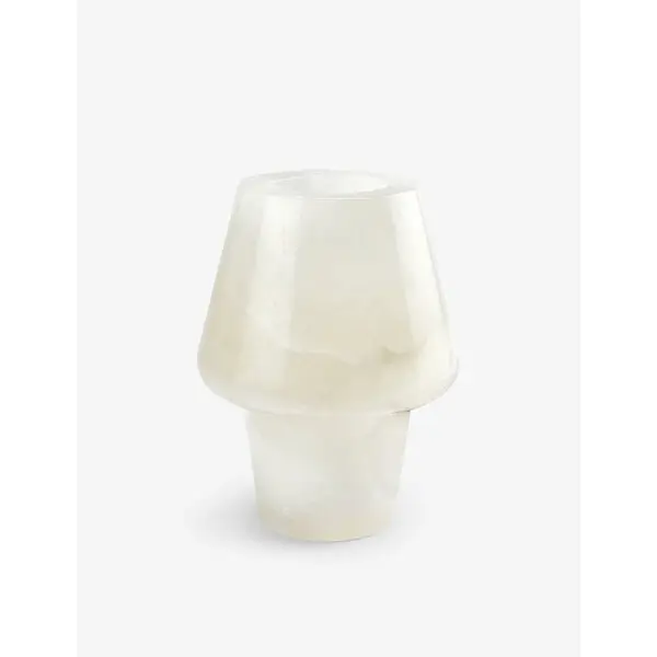 SOHO HOME Ava Tapered Alabaster Vase 25cm
