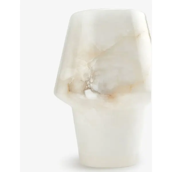 SOHO HOME Ava Tapered Alabaster Vase 25cm