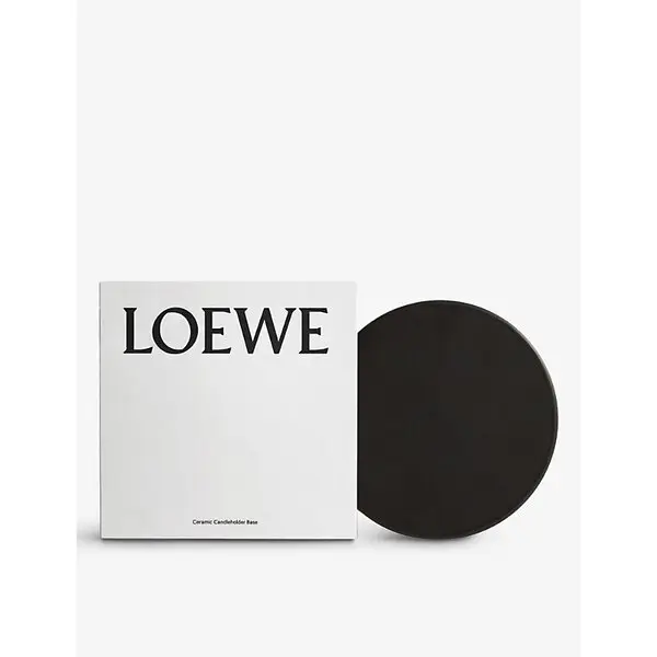 Loewe Glazed Terracotta Candleholder Base 13cm