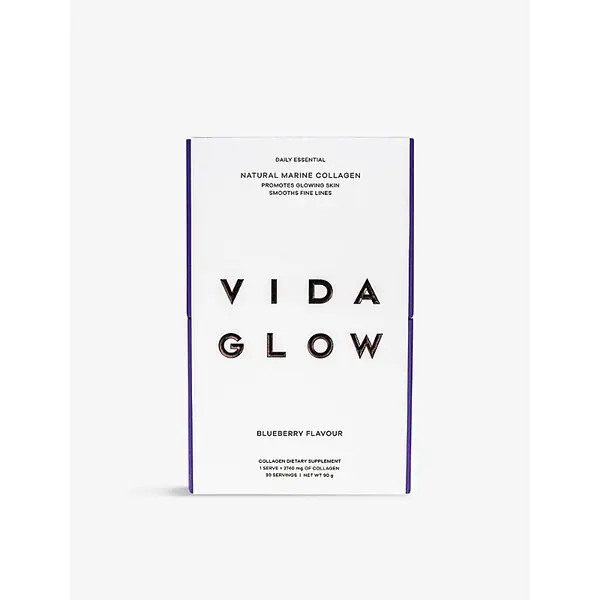 VIDA GLOW Blueberry Natural Marine Collagen Supplement 3g Pack Of 30 - One-color