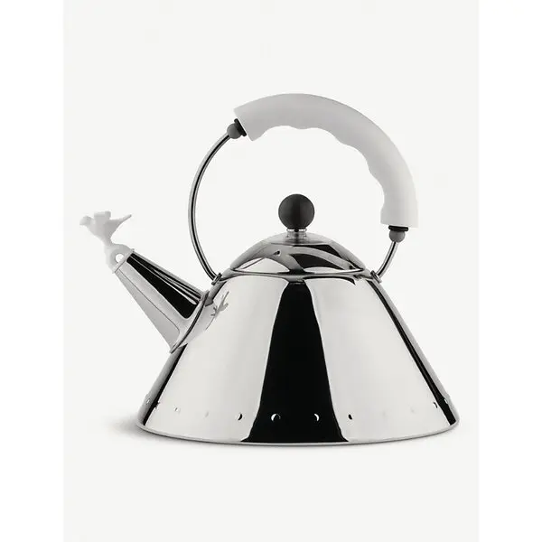 ALESSI Stainless Steel Kettle 1.5l - White