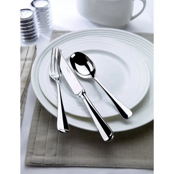 ARTHUR PRICE Rattail Serving Spoon Set Of Four - Steel