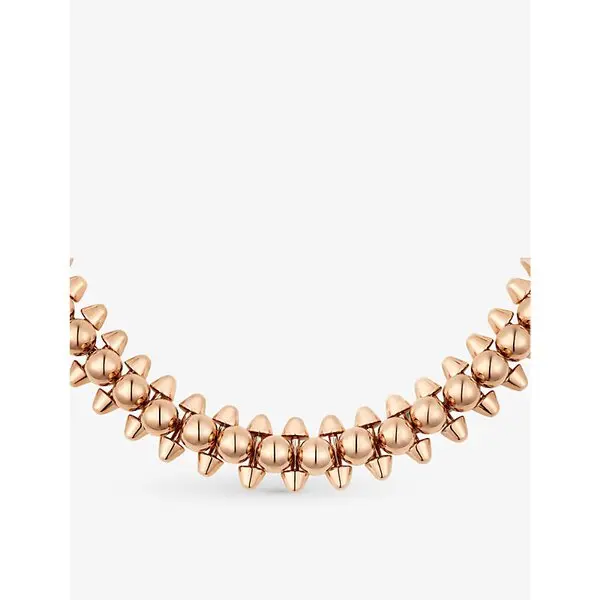 Cartier Clash De Supple Xl 18ct Rose-gold Necklace