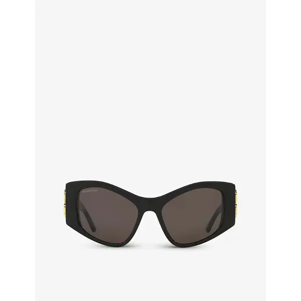 Balenciaga Cat-eye Sunglasses - Black