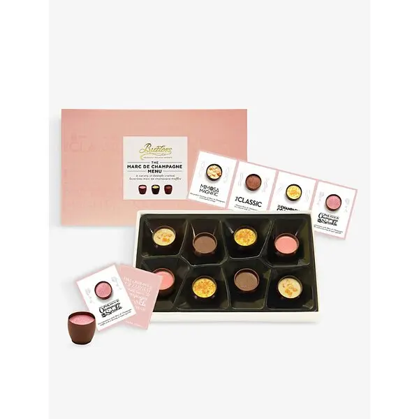 BUTLERS Marc De Champagne Chocolate Truffles Box Of 8