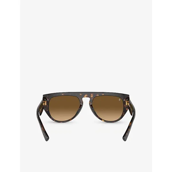 FERRARI Fh2005u Pilot-frame Sunglasses - Brown