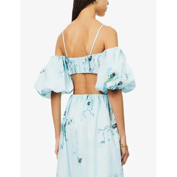 Zimmermann Lightburst Cropped Top