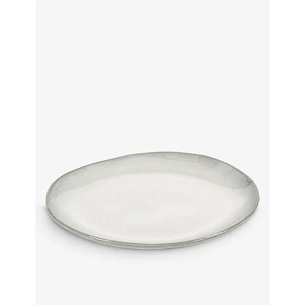 SERAX La Mère Irregular Small Stoneware Plate 18cm