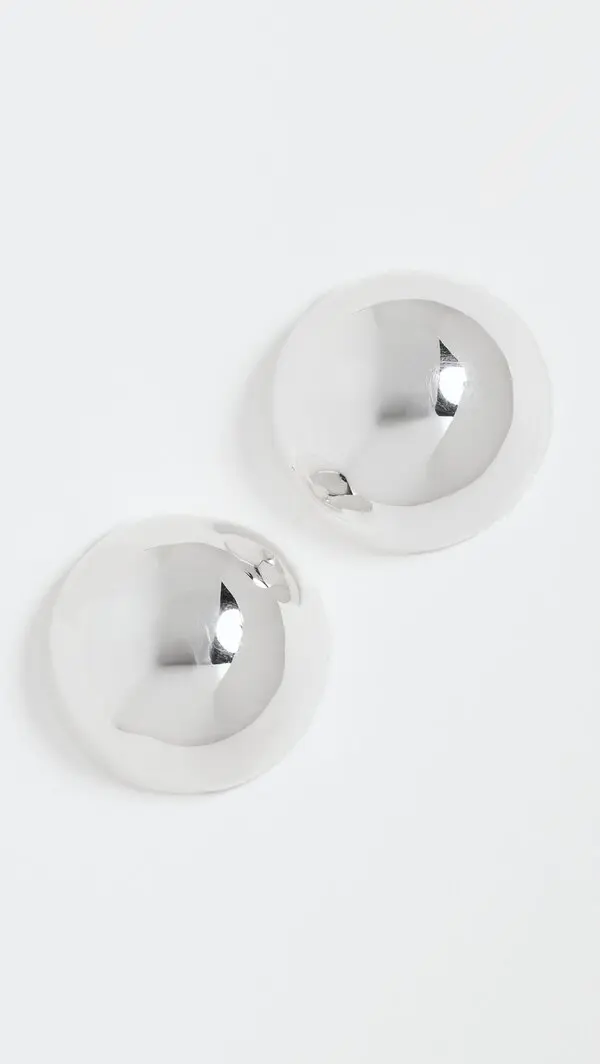 ANNIKA INEZ Large Hemisphere Earrings