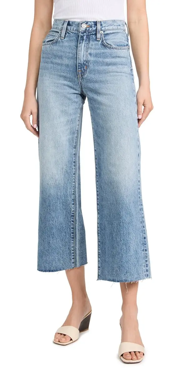 SLVRLAKE Grace Crop Jeans - Lightning Strikes