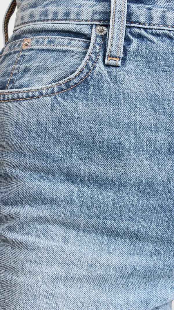 SLVRLAKE Grace Crop Jeans - Lightning Strikes