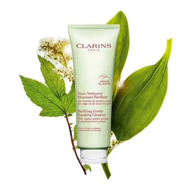 Clarins Purifying Gentle Foaming Face Cleanser For Combination To Oily Skin - One-color