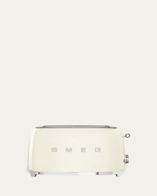 SMEG Retro 4-slice Toaster - Cream
